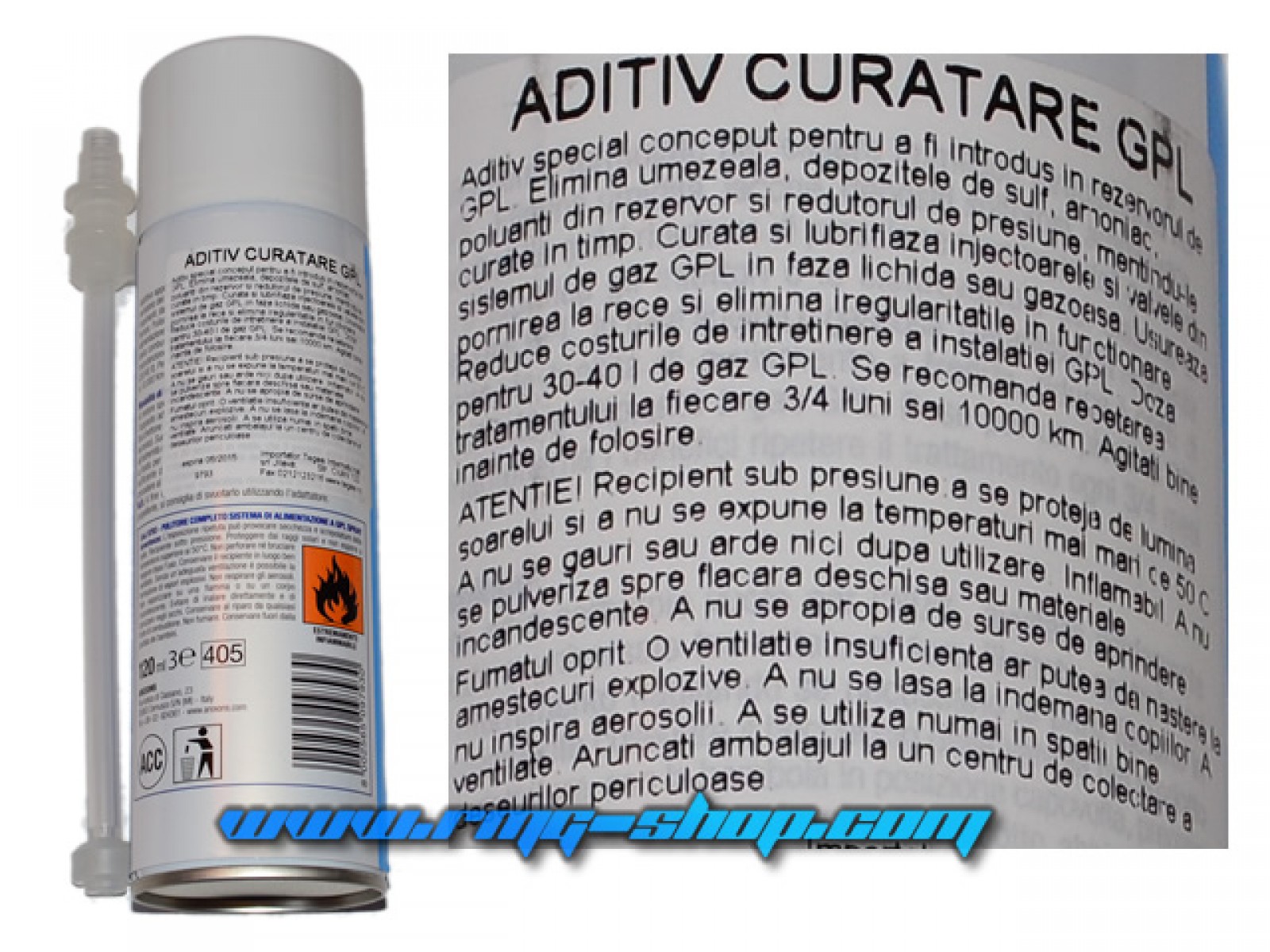 SPRAY VOULIS CURATAT INSTALATIE GPL - 5202100161208 - GazMagazin.ro