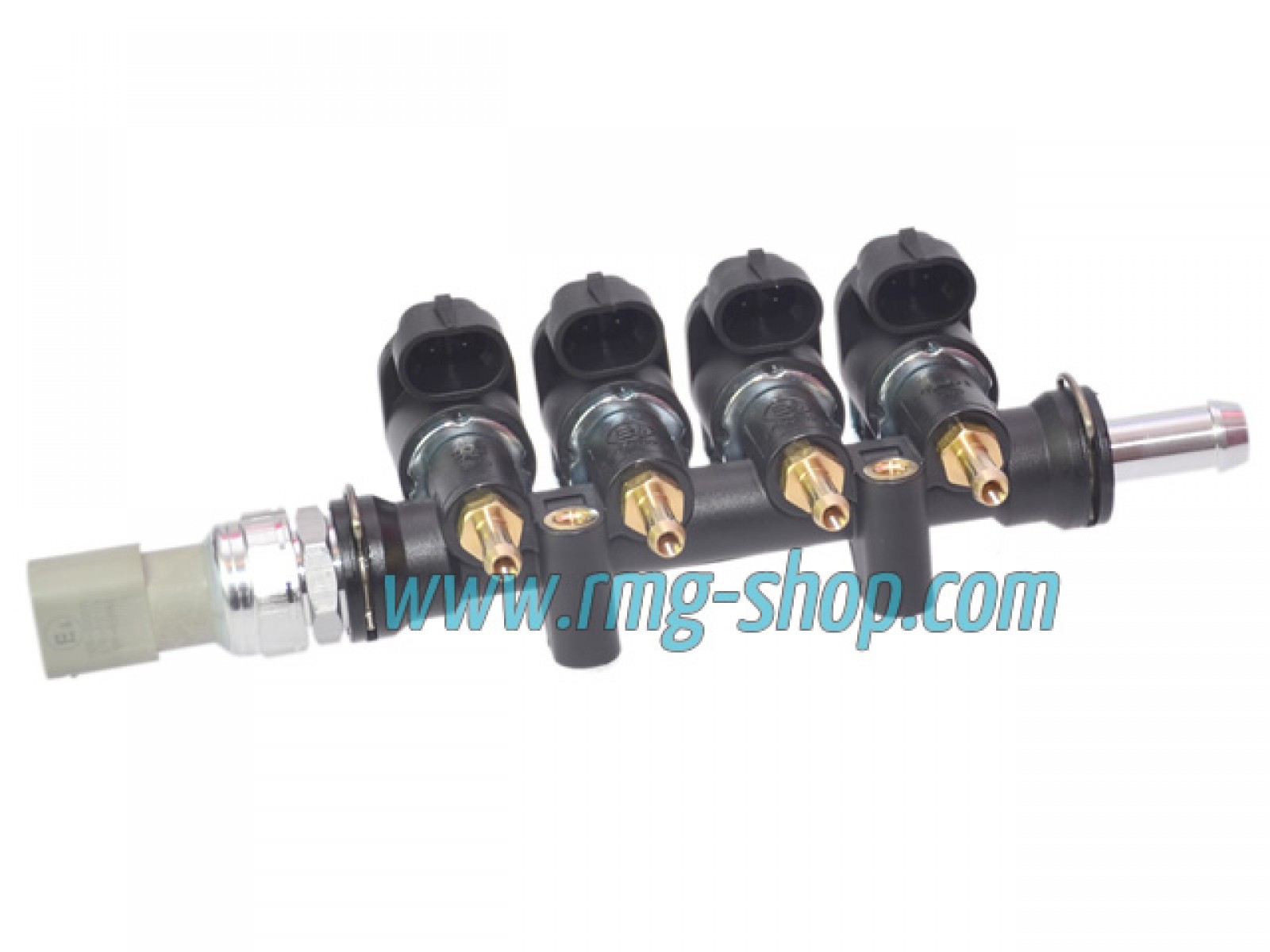 RAMPA 4 INJECTOARE BRC GP13 + SENZOR SENSATA - E09320014 - GazMagazin.ro