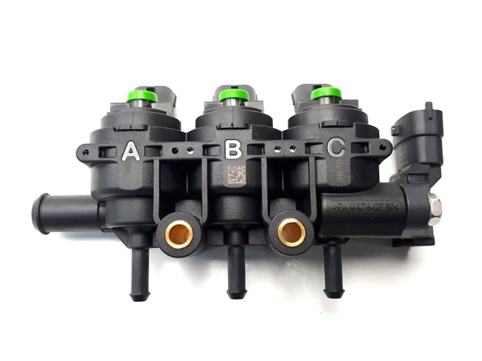 RAMPA 3 INJECTOARE LANDI RENZO GIRS 12 TIP S - VERDE - DACIA, RENAULT ...